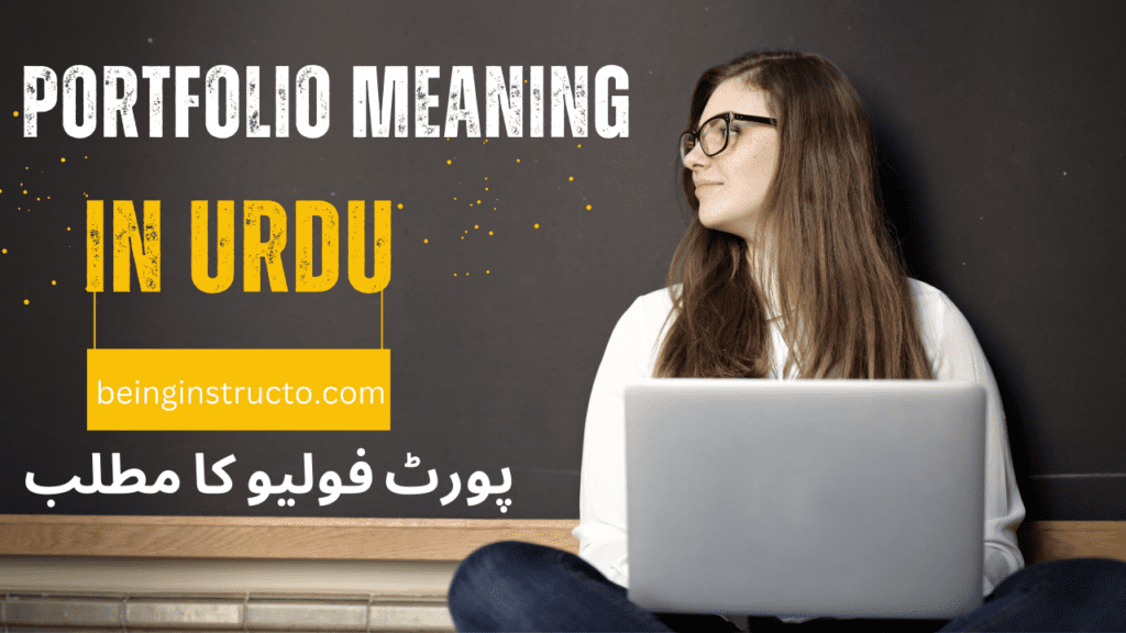 Portfolio Meaning In Urdu & Definition - Being Instructor