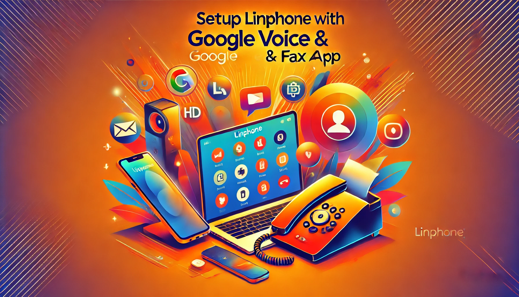How To Setup Linphone With Google Voice And Fax App For A Versatile ...